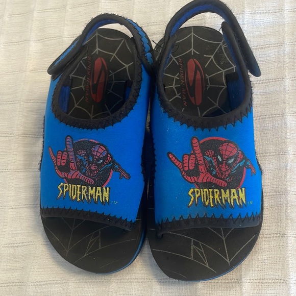Spider-Man | Shoes | Y2k Spiderman Sandals Blue Toddler Boys | Poshmark